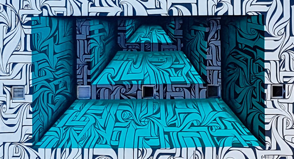 Graffiti artist Astro transforms apartment block | OPUMO Magazine