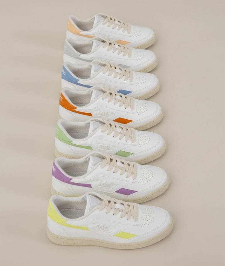 Introducing the new eco-friendly Vegan Colores sneaker range from SAYE ...