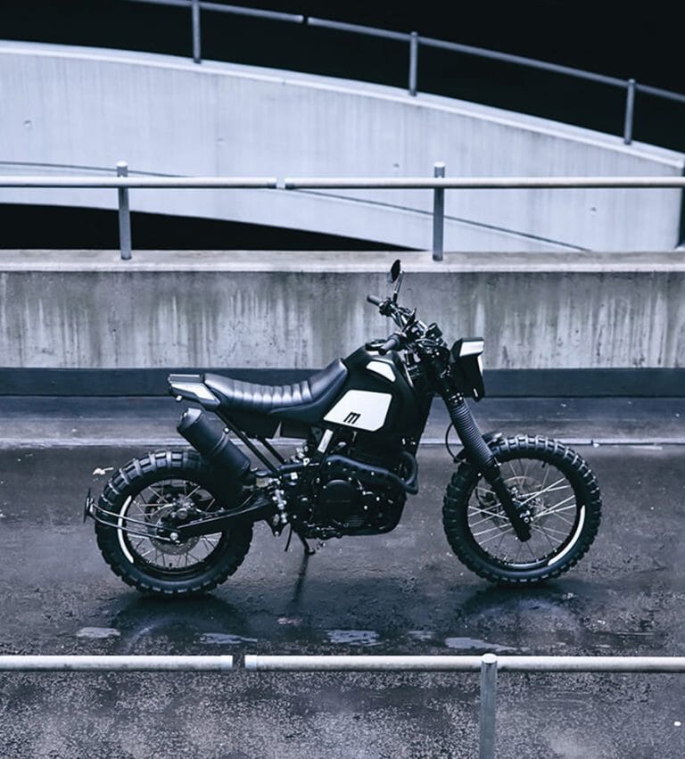 Art thief or Dakar tribute? 2 custom Honda street scramblers | OPUMO ...