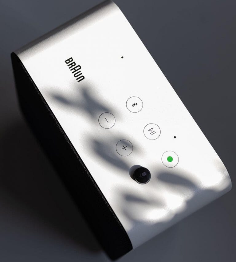 Subtle sound show-offs: Braun's minimalist smart speakers | OPUMO Magazine