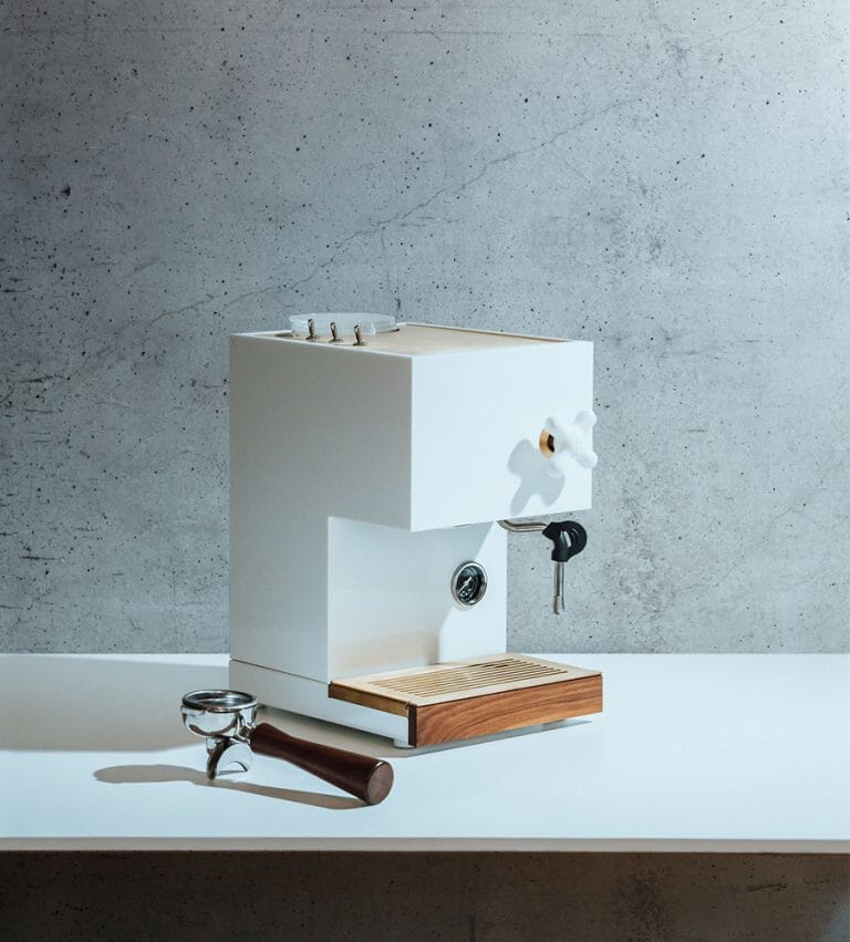 Concrete coffee: AnZa's brutalist espresso machines | OPUMO Magazine