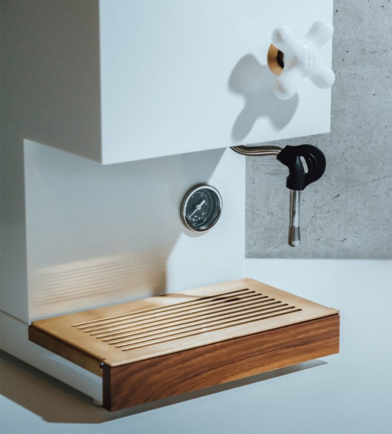 Concrete coffee: AnZa's brutalist espresso machines | OPUMO Magazine