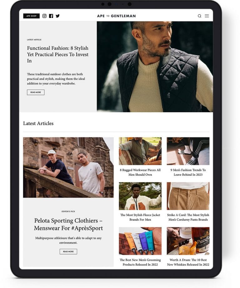Best men's fashion & lifestyle blogs to follow in 2025 | OPUMO Magazine