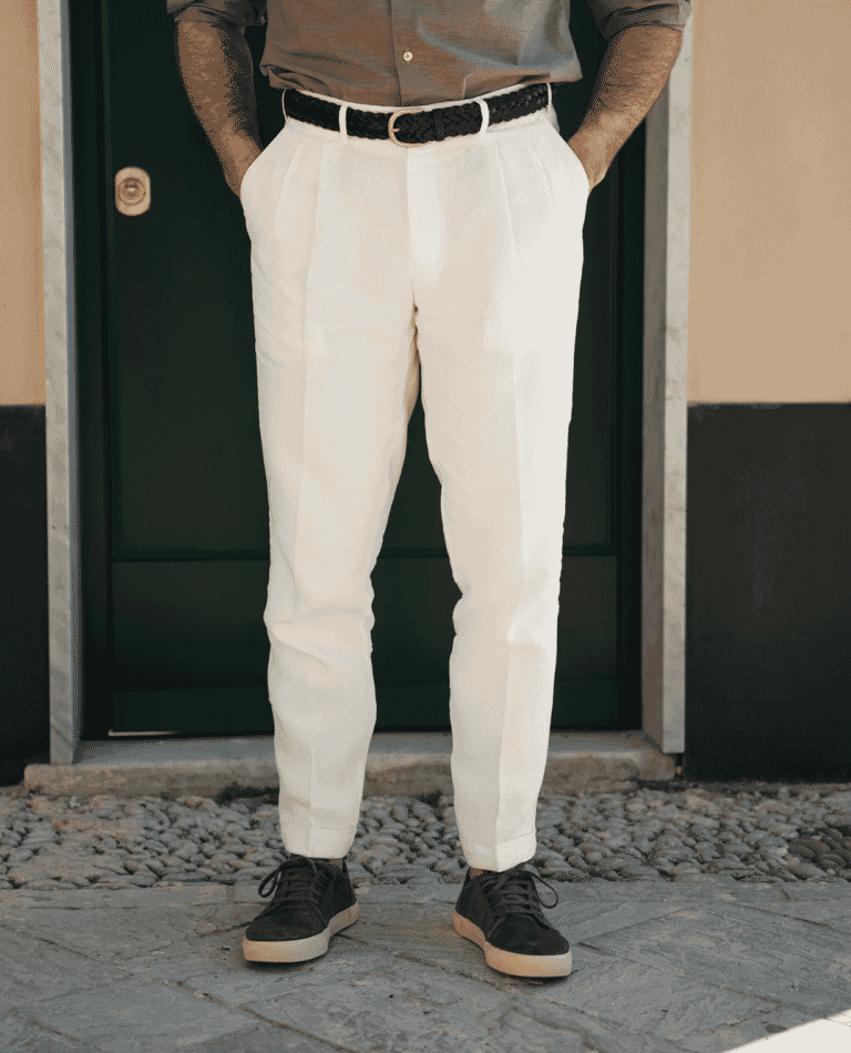 How to pull off white trousers + the best pairs for men | OPUMO Magazine