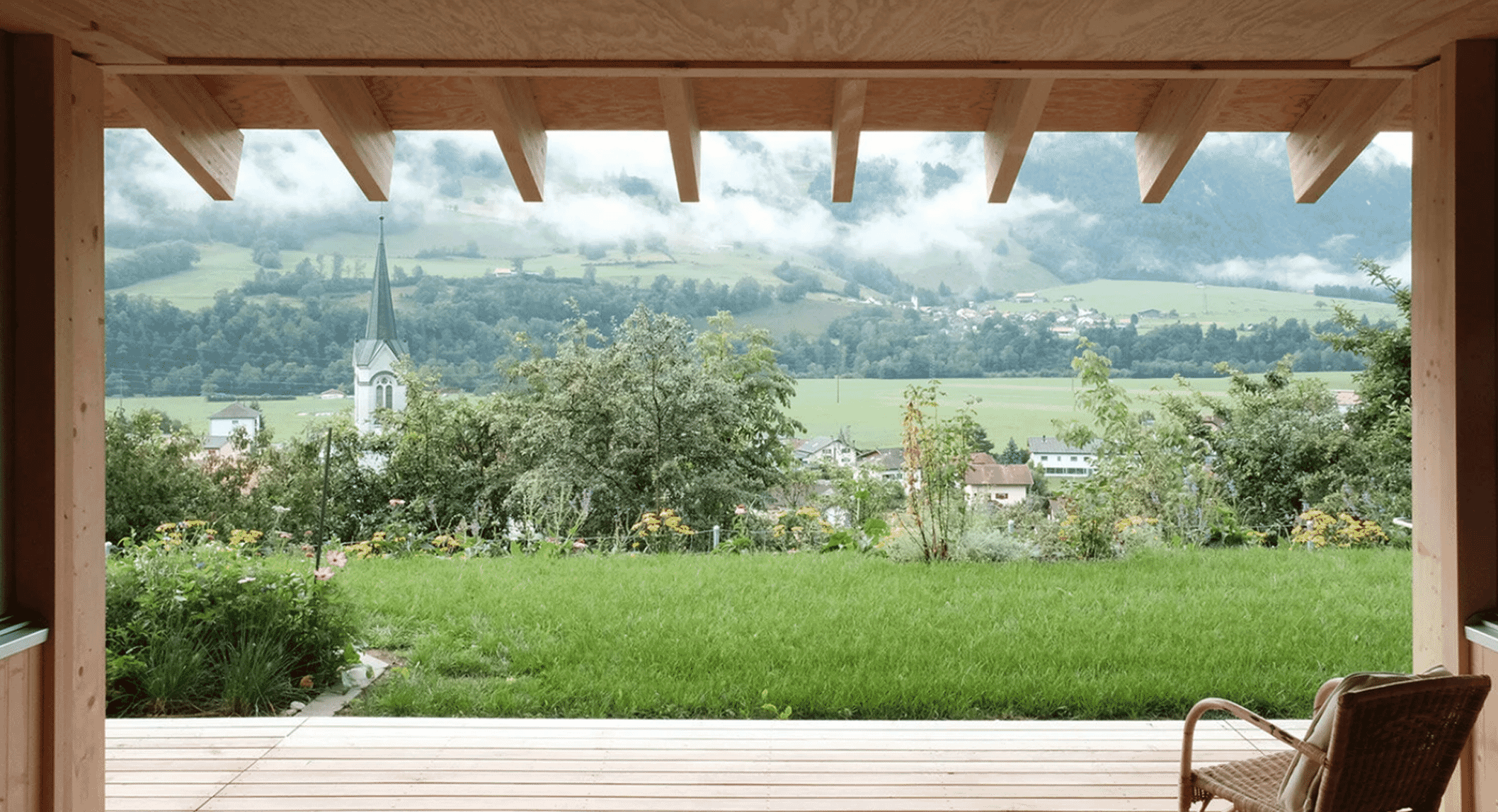 Inside A Minimalist Alpine House by Swiss Architect Charly Jolliet ...