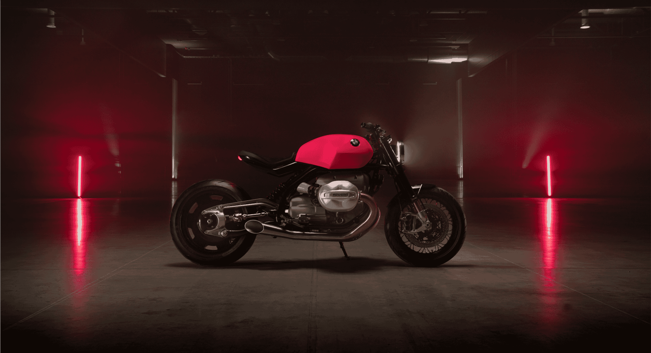 Brutal BMW cafe racer by BMW Motorrad is pretty in pink | OPUMO ...