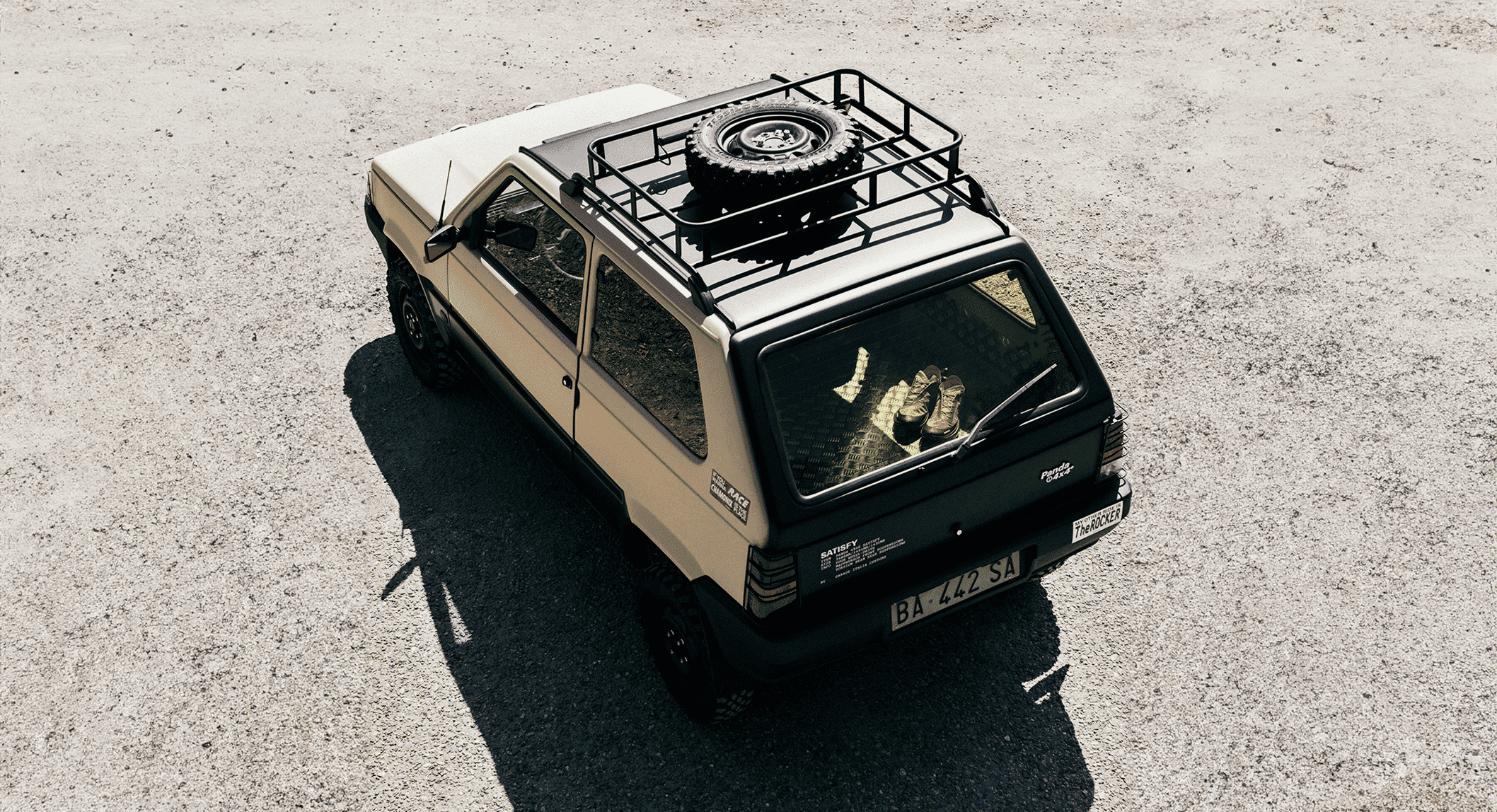 Satisfy's Custom Fiat Panda: The Unofficial Winner of UTMB? | OPUMO ...